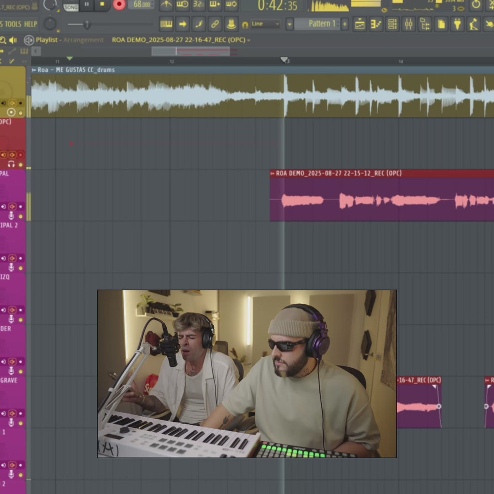 Template ROA: Para Grabación y Mezcla Vocal – 808 Sound Lab